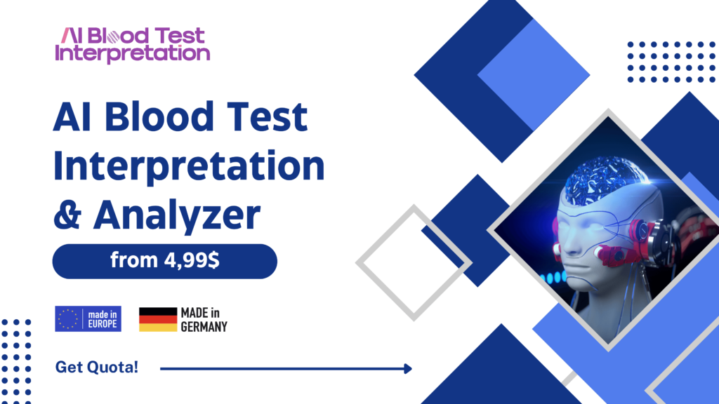 Analizador de sangre con IA gratuito | Interpretación experta de pruebas de laboratorio